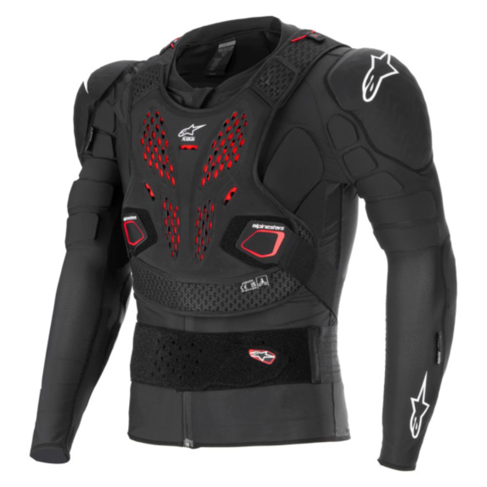 Protection: ALPINESTARS BIONIC PRO V3 PLASMA PROTECTION JACKET Blk/Red ...